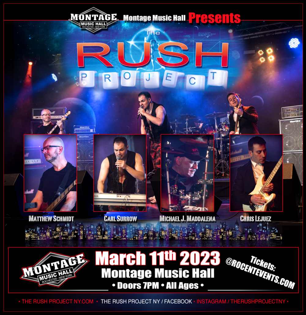 Upcoming Shows | The Rush Project NY | Rush Tribute Band | Live Band